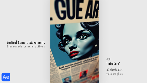 Vertical Camera Movements, After Effects Project Files | VideoHive