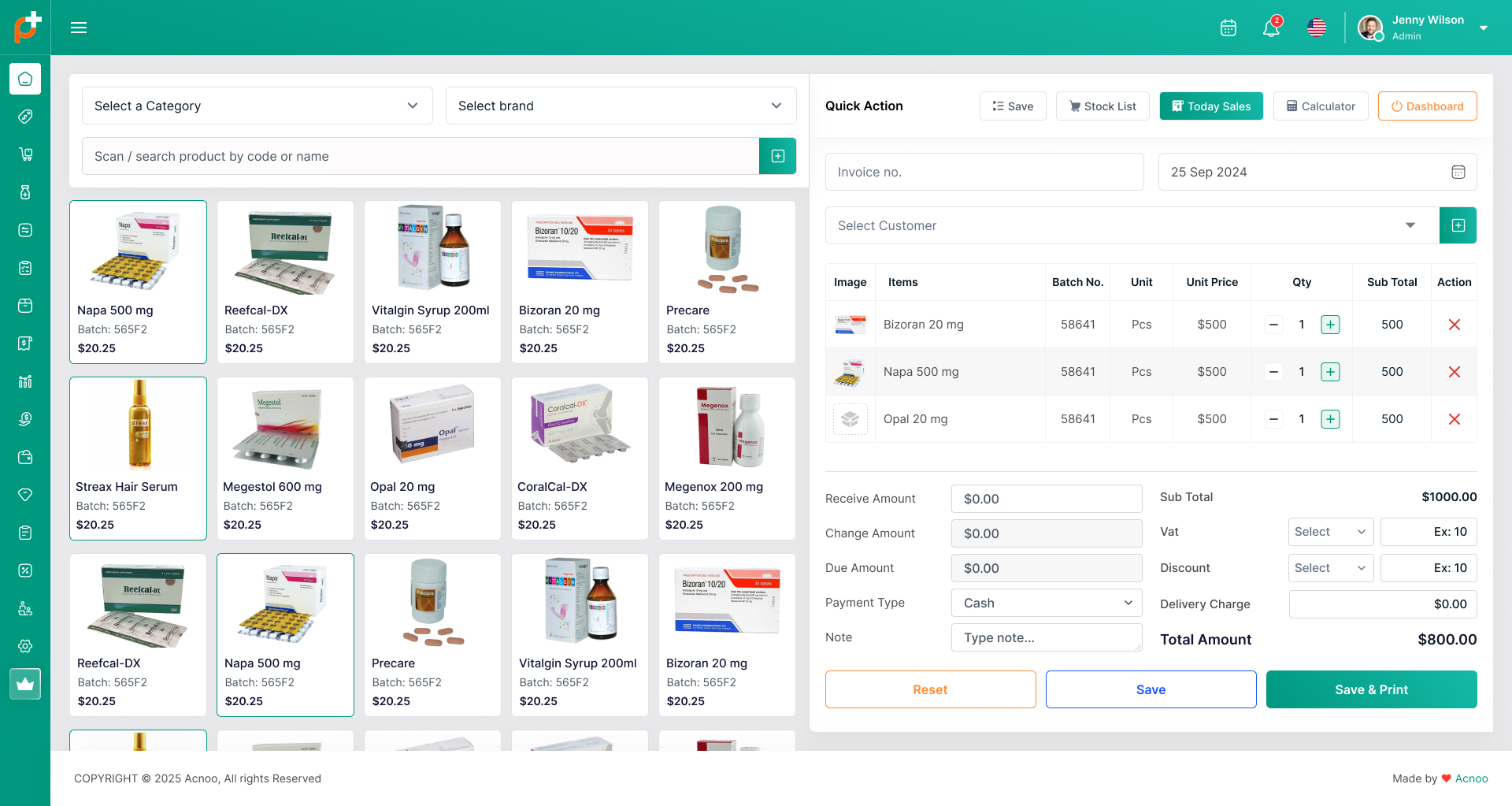Acnoo Pharmacy - Web Add-on for pharmacy shop I Pharmacy store by Acnoo