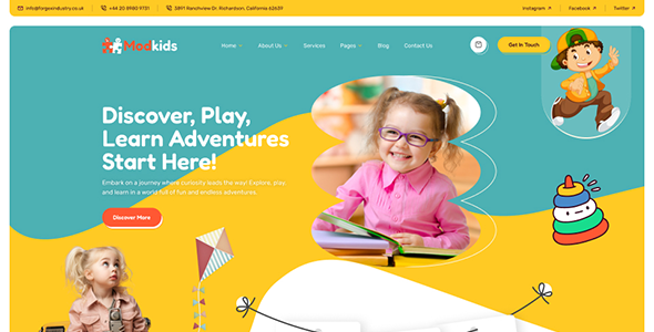 Modkids - Modern Kids WordPress Theme by Case-Themes | ThemeForest