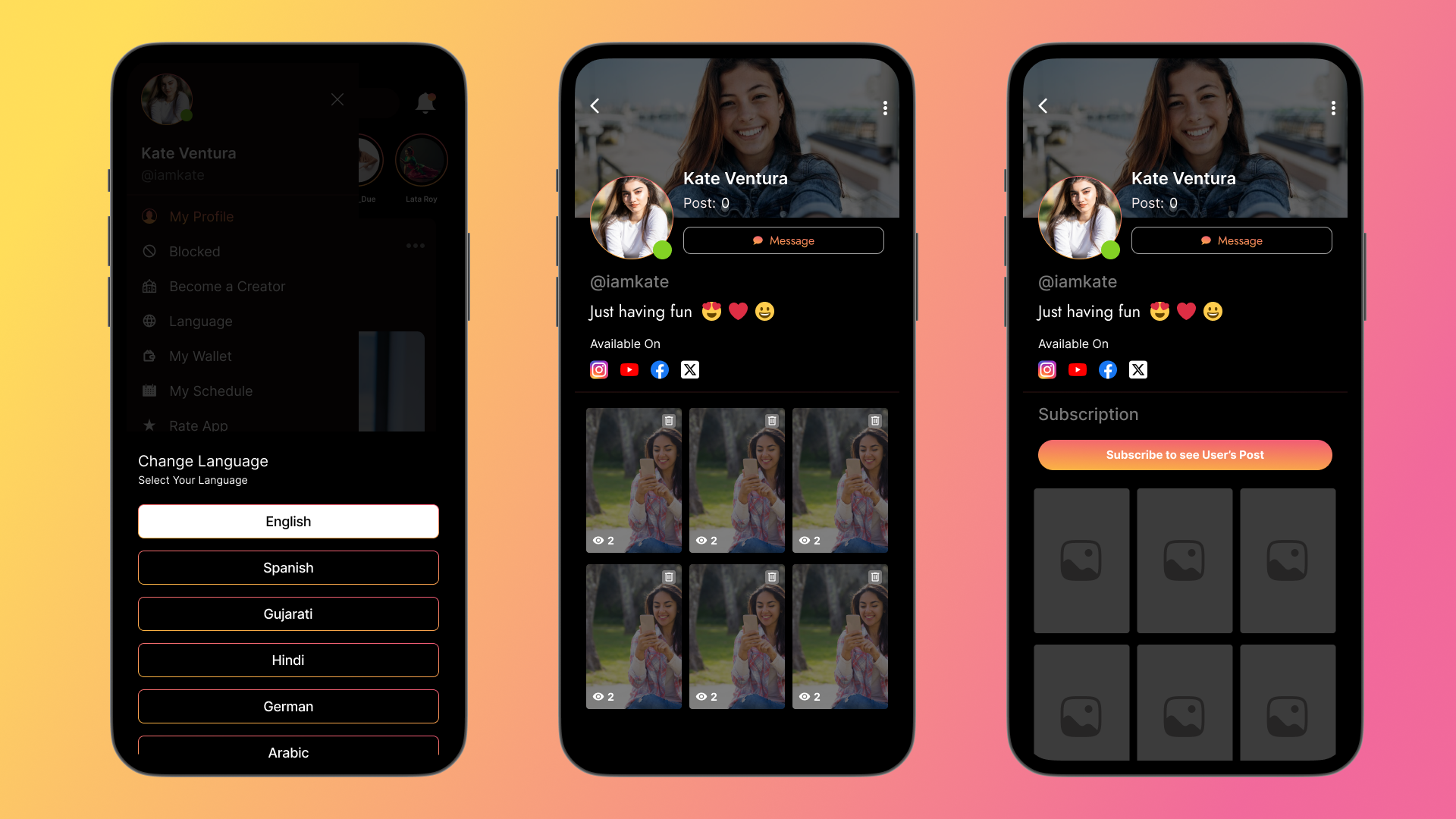 DTFansOnly - Paid Content Creators Flutter App - Android - iOS - admin panel - patreon ...