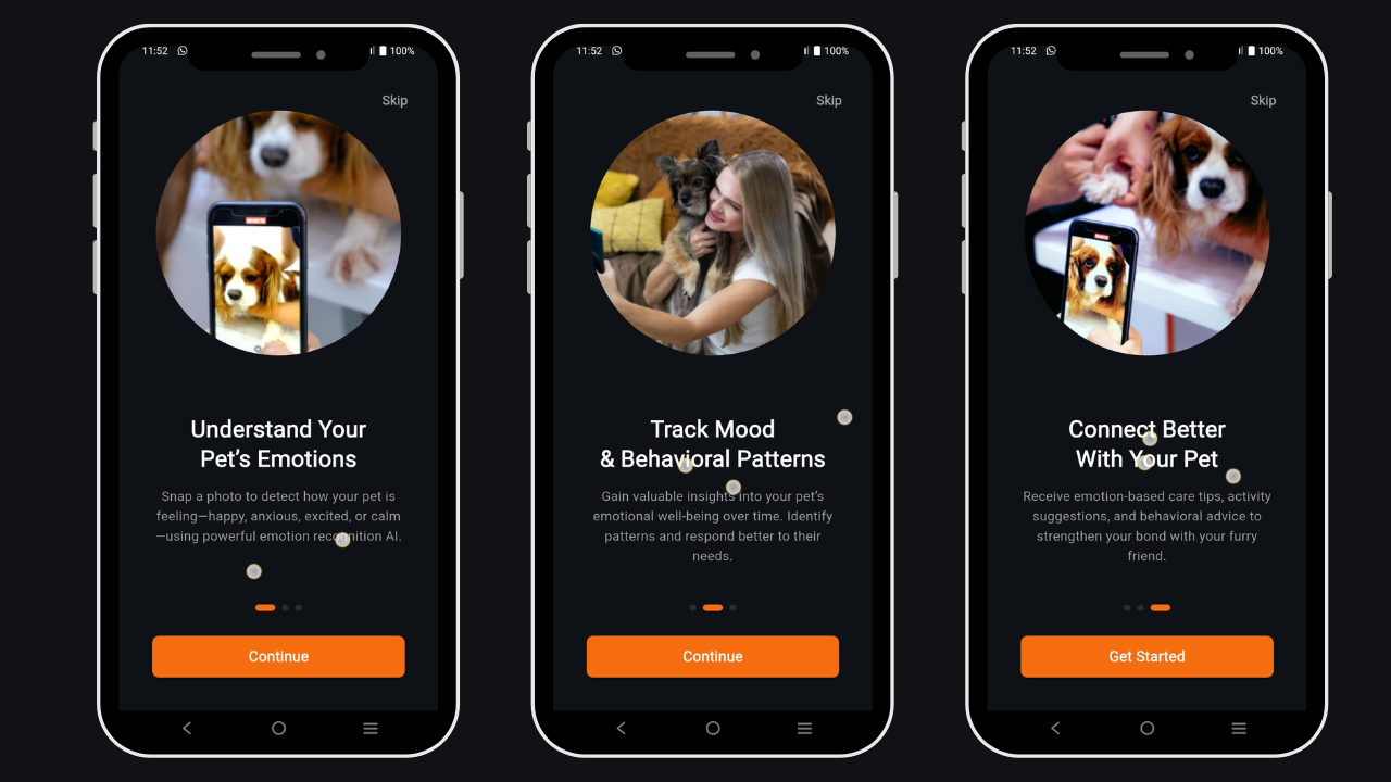 AI-Powered Pet Emotion Detection Flutter App | Pet Mood Tracker ...