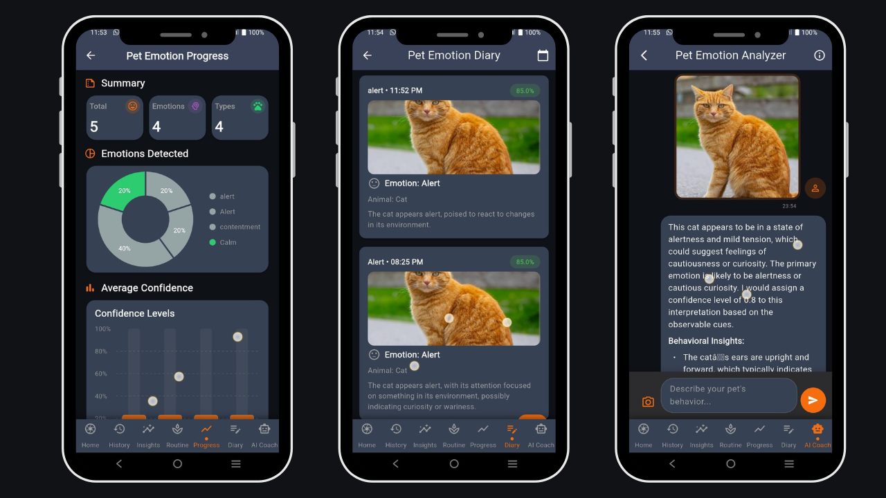 AI-Powered Pet Emotion Detection Flutter App | Pet Mood Tracker ...