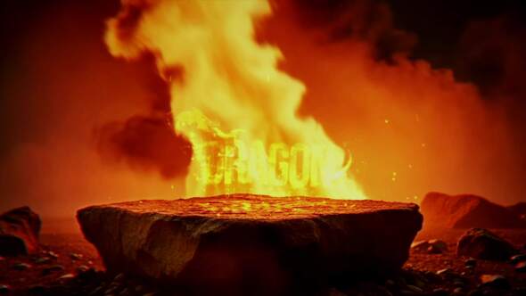 Epic Stone In Fire, After Effects Project Files | VideoHive