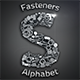 Fasteners Alphabet, Graphics | GraphicRiver