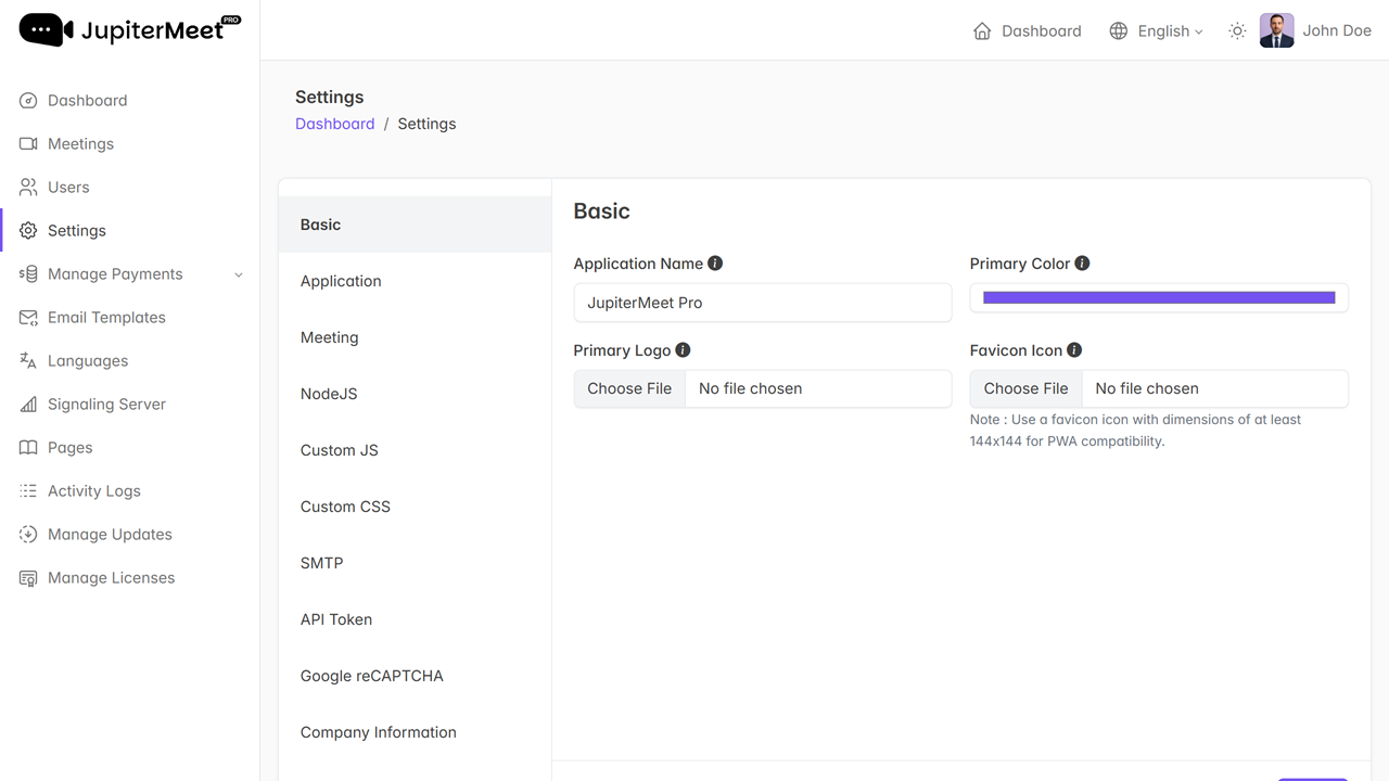 JupiterMeet Pro - White Label Video Conference with AI & SaaS by TheRTCLabs