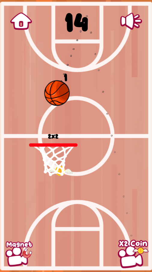 Basketball Hoop Game - (Hyper-Casual, HTML5, Construct 3) by furkangame