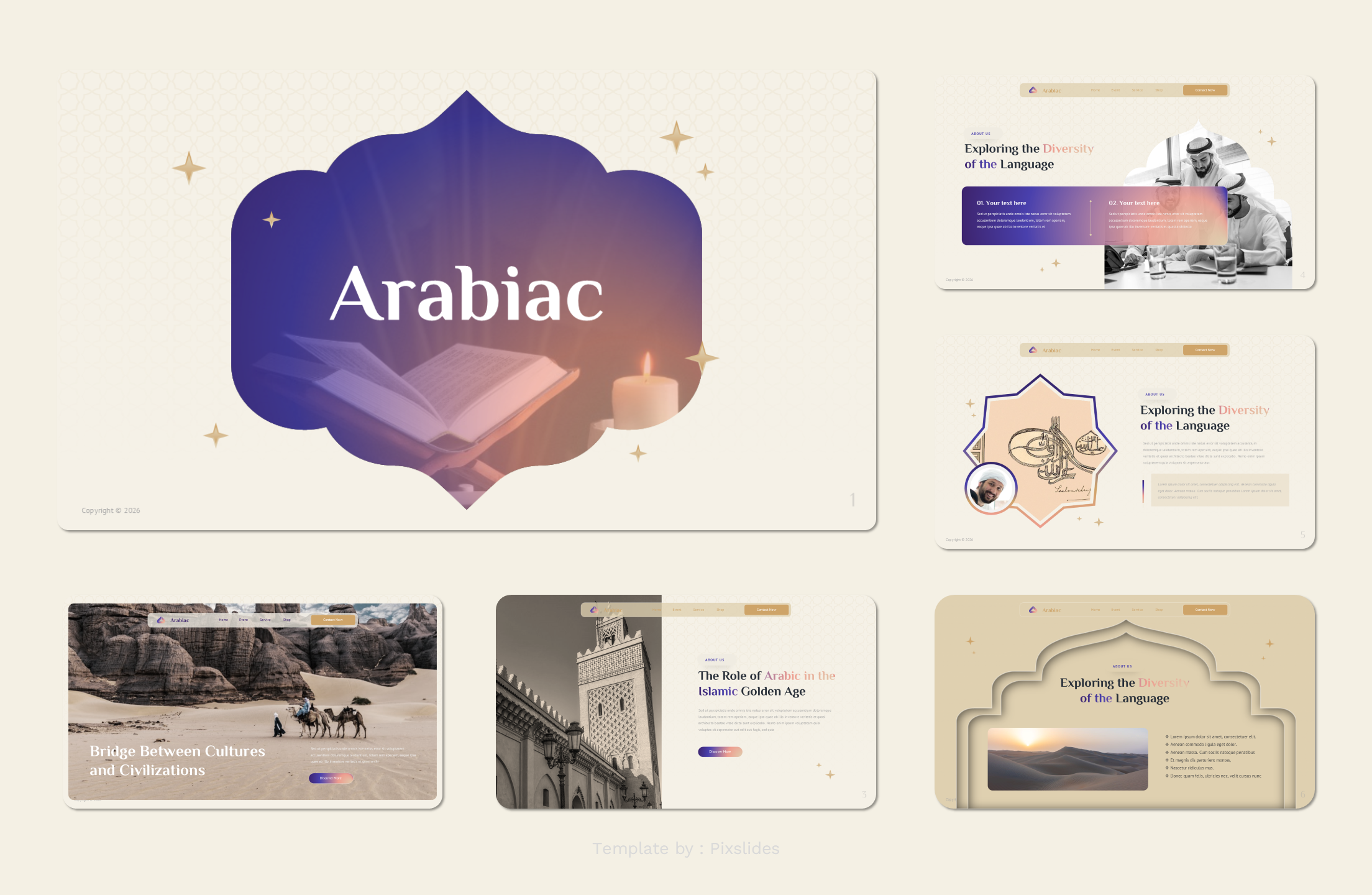 Arabiac - Arabic & Islamic PowerPoint Presentation Template ...