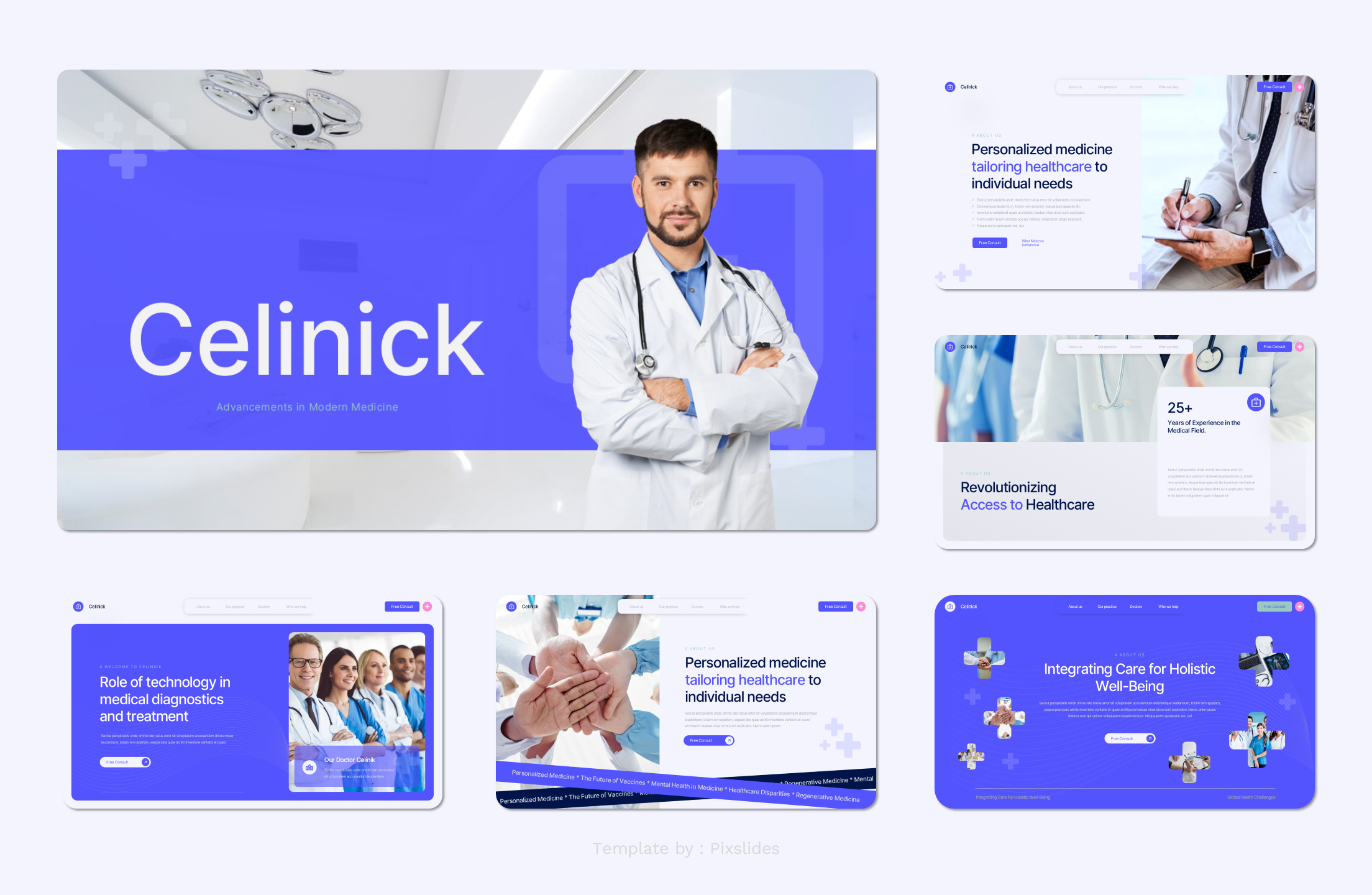 Celinic - Medical & Health PowerPoint Presentation Template ...