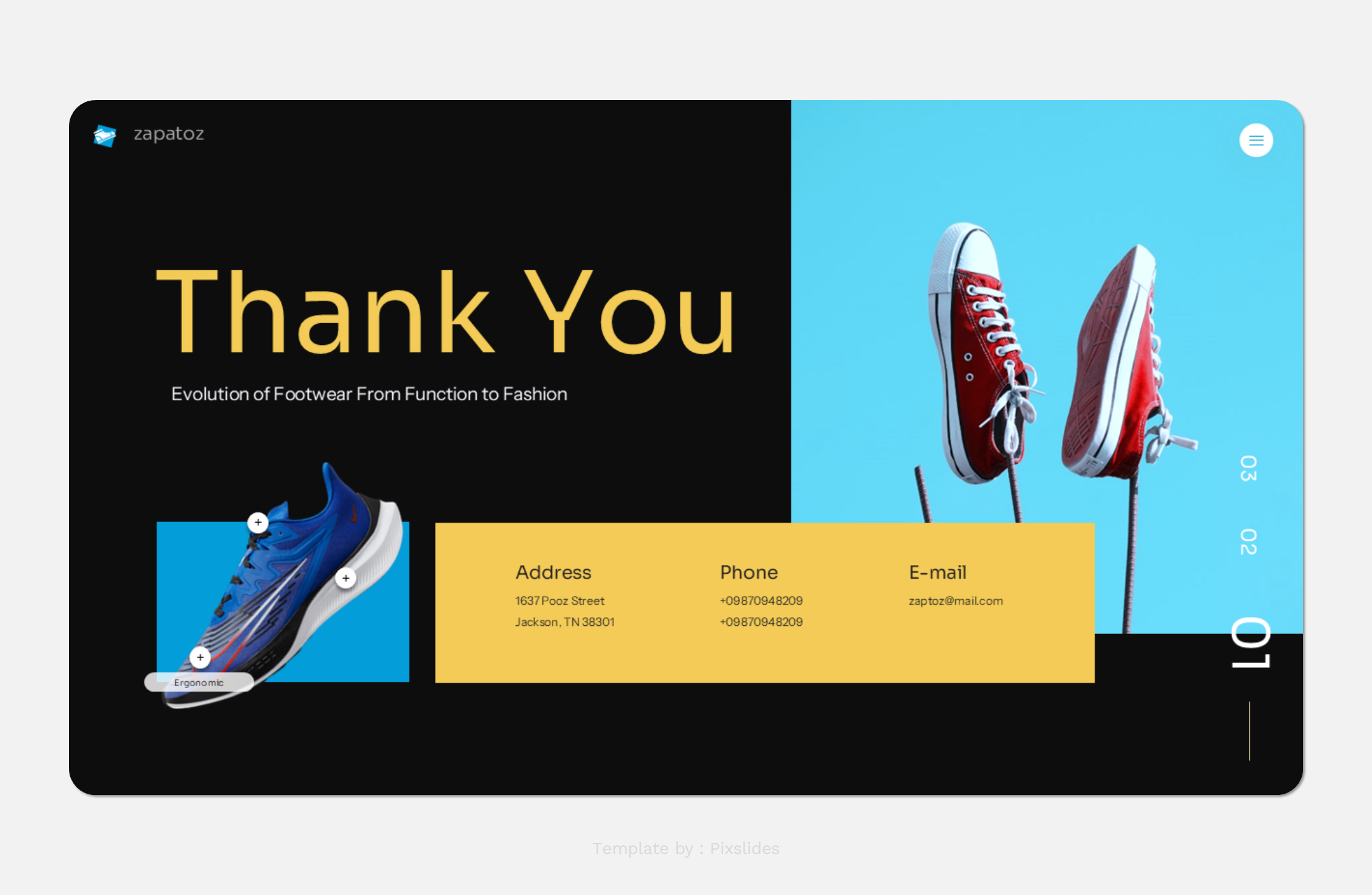 Zapatoz - Shoes & Sneakers PowerPoint Presentation Template ...