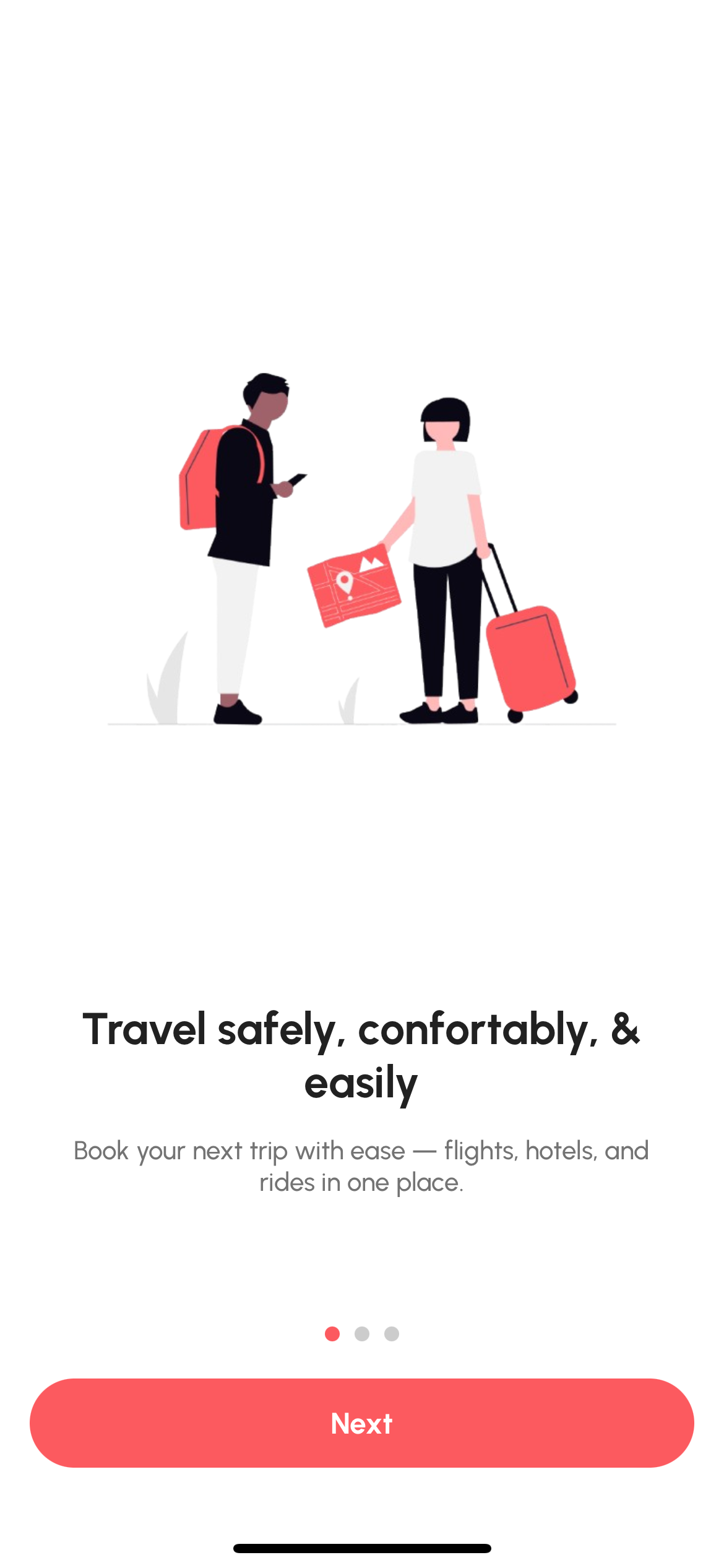Nomadia - Travel React Native Expo App Ui Kit by lalastudio12 | CodeCanyon