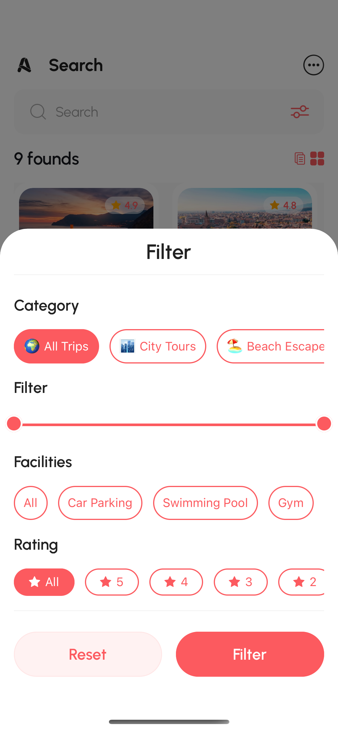 Nomadia - Travel React Native Expo App Ui Kit by lalastudio12 | CodeCanyon