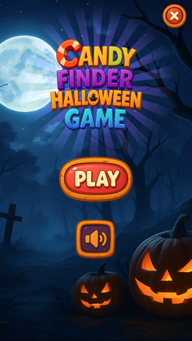 Candy Finder Halloween Game ( Construct 3 | C3P | HTML5 ) Fun Game) by CGFX-Studio