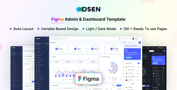 Osen - Figma Admin & Dashboard Template by coderthemes | ThemeForest