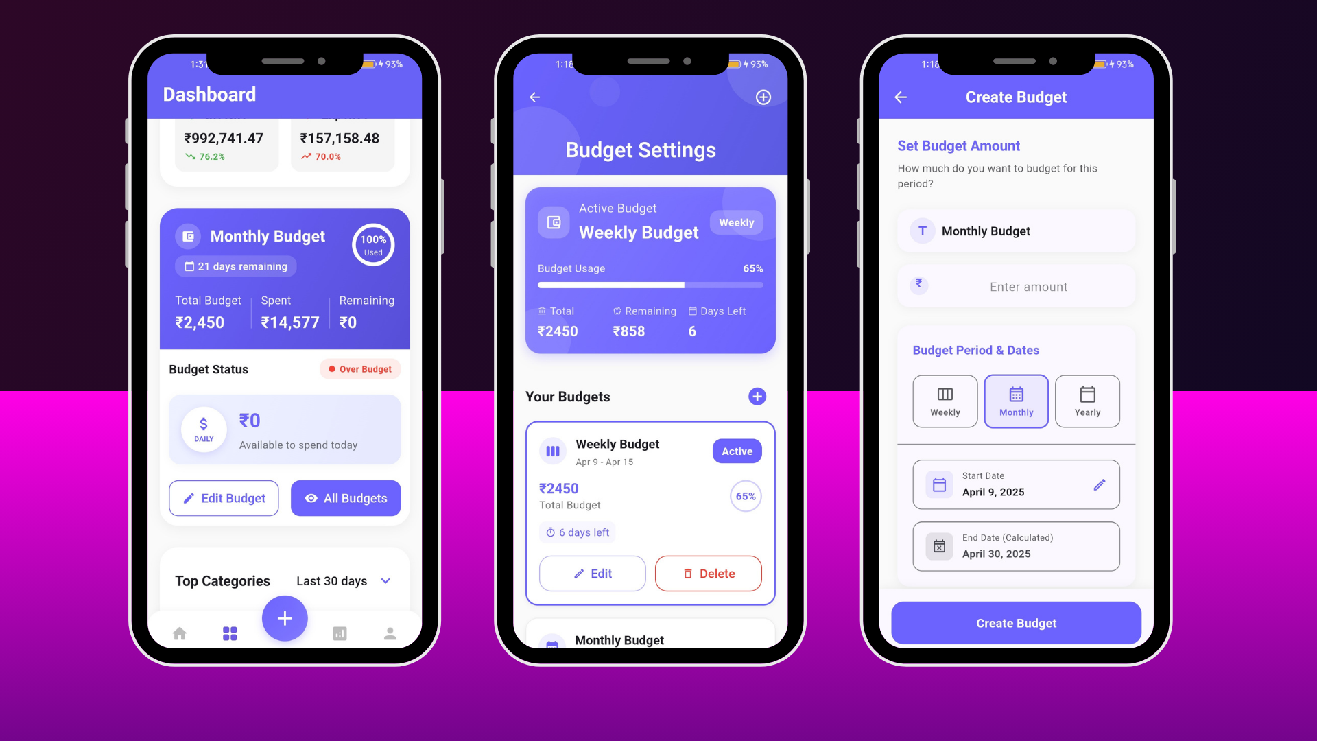 Expense & Income Tracker App with Flutter + Firebase by oveshdevwala