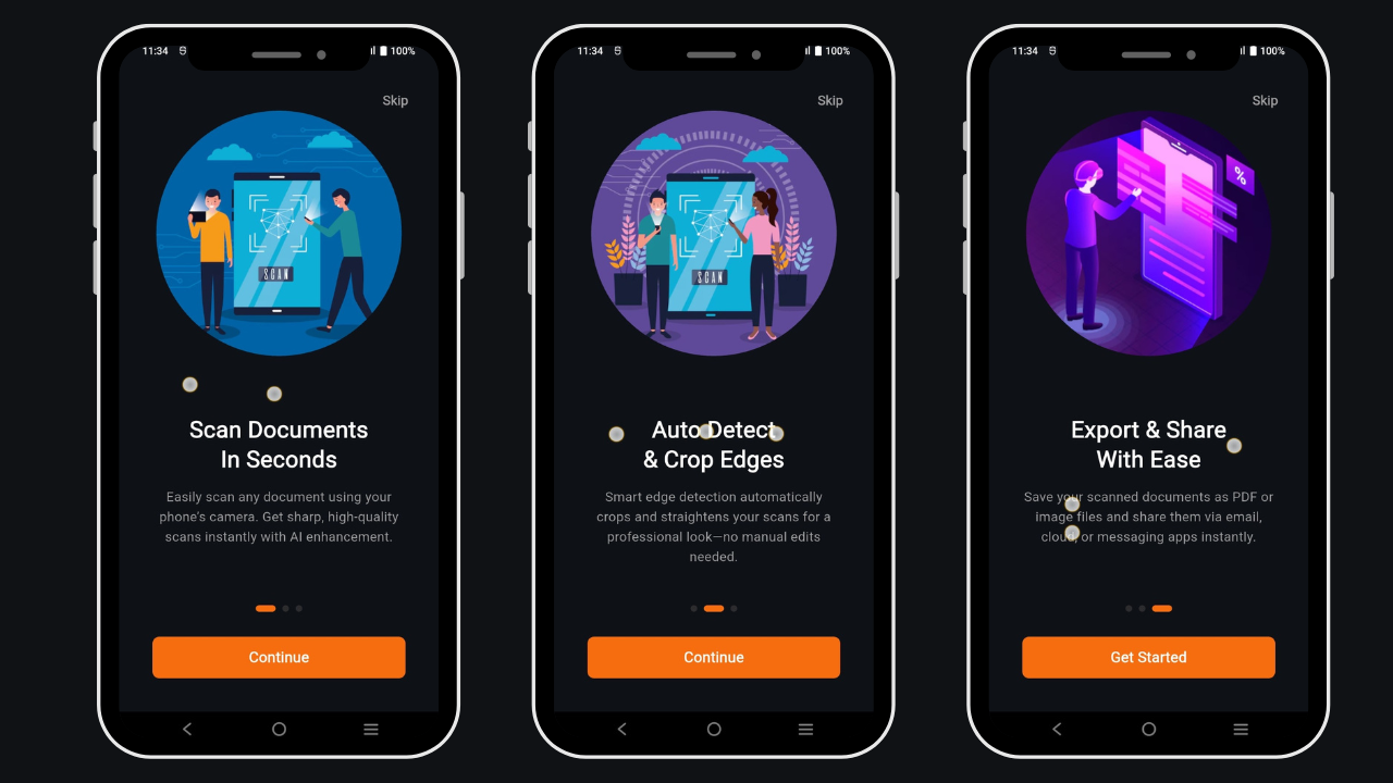 Ai Document Scanner And Ocr Flutter App Text Recognition Scan Documents Android And Ios App By