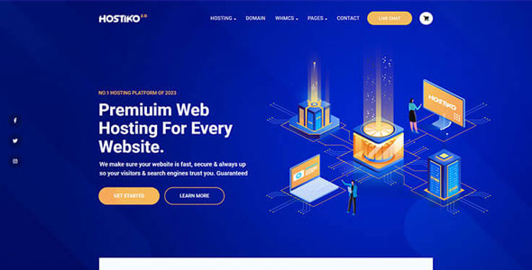 Hostiko - Hosting WordPress & WHMCS Theme by designingmedia | ThemeForest