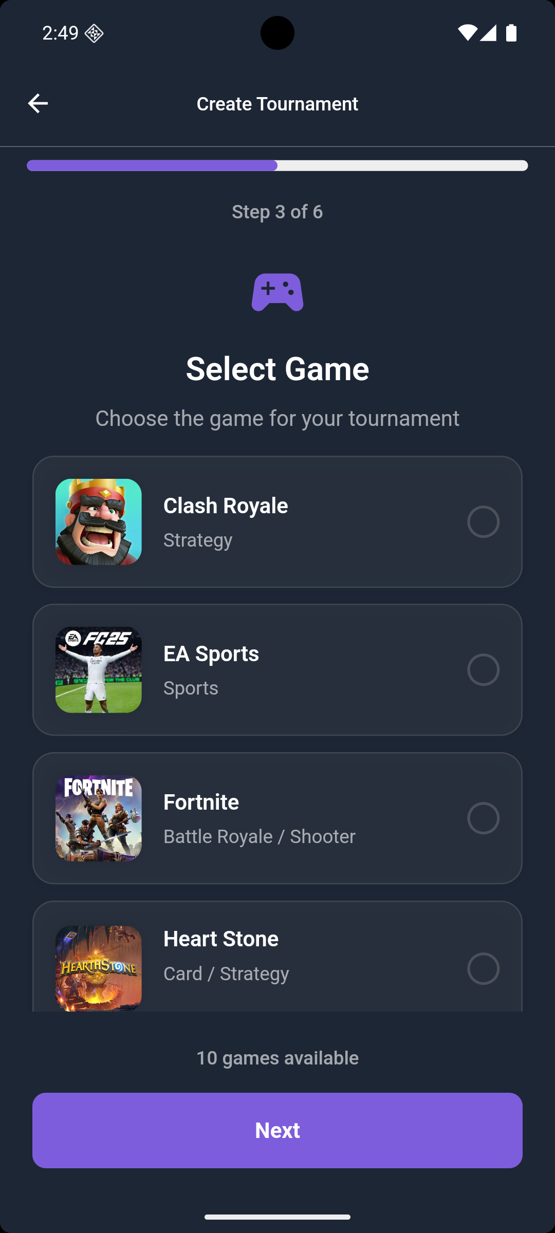 Ultimate e-Sports Tournament Management App - Flutter Complete Solution ...