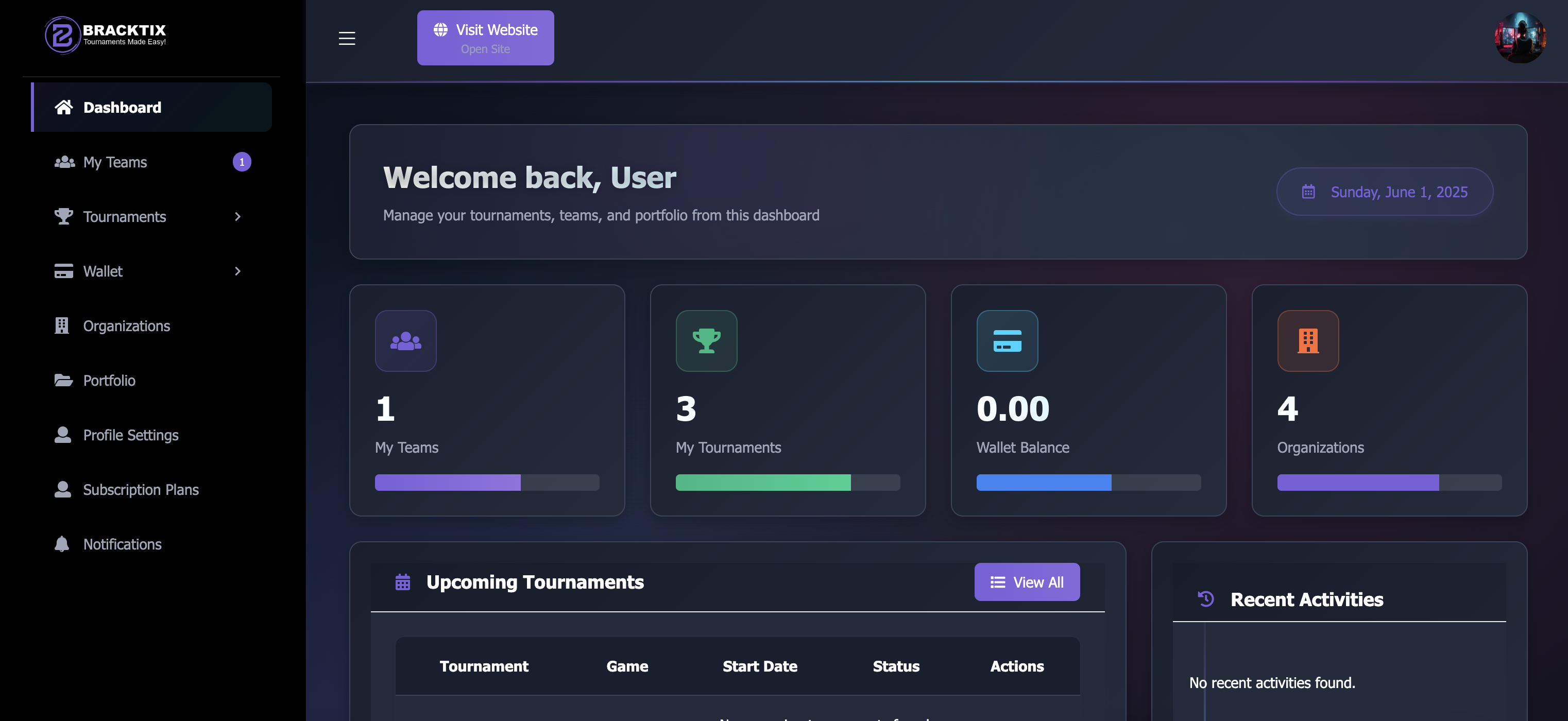 Ultimate e-Sports Tournament Management App - Flutter Complete Solution by sadacode