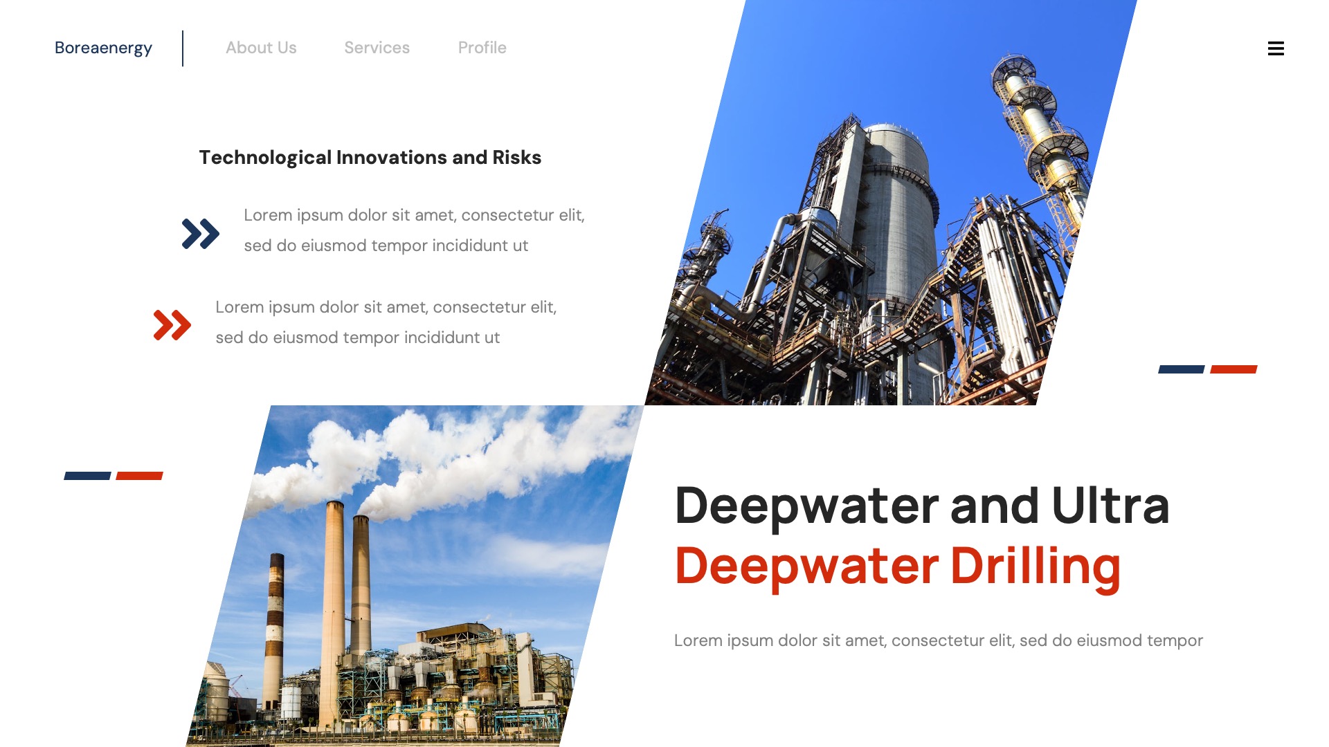 Oil and Gas Powerpoint Template, Presentation Templates | GraphicRiver