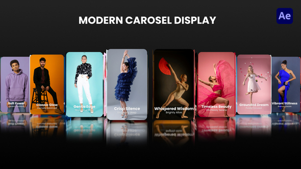 Modern Carousel Display | Carousel Product Promo | Carousel Portfolio ...