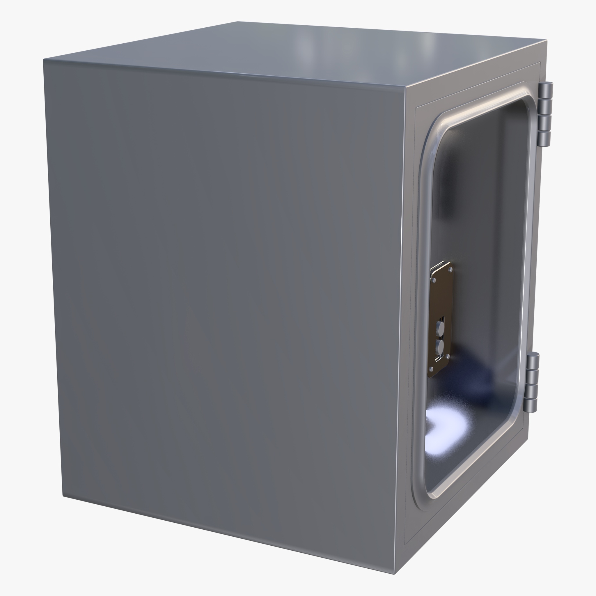 Industrial Metal Pass Box M1 by Zurel | 3DOcean