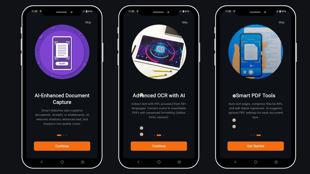AI Document Scanner & OCR Flutter App | PDF Scanner | Text Recognition | Android & iOS App by ...
