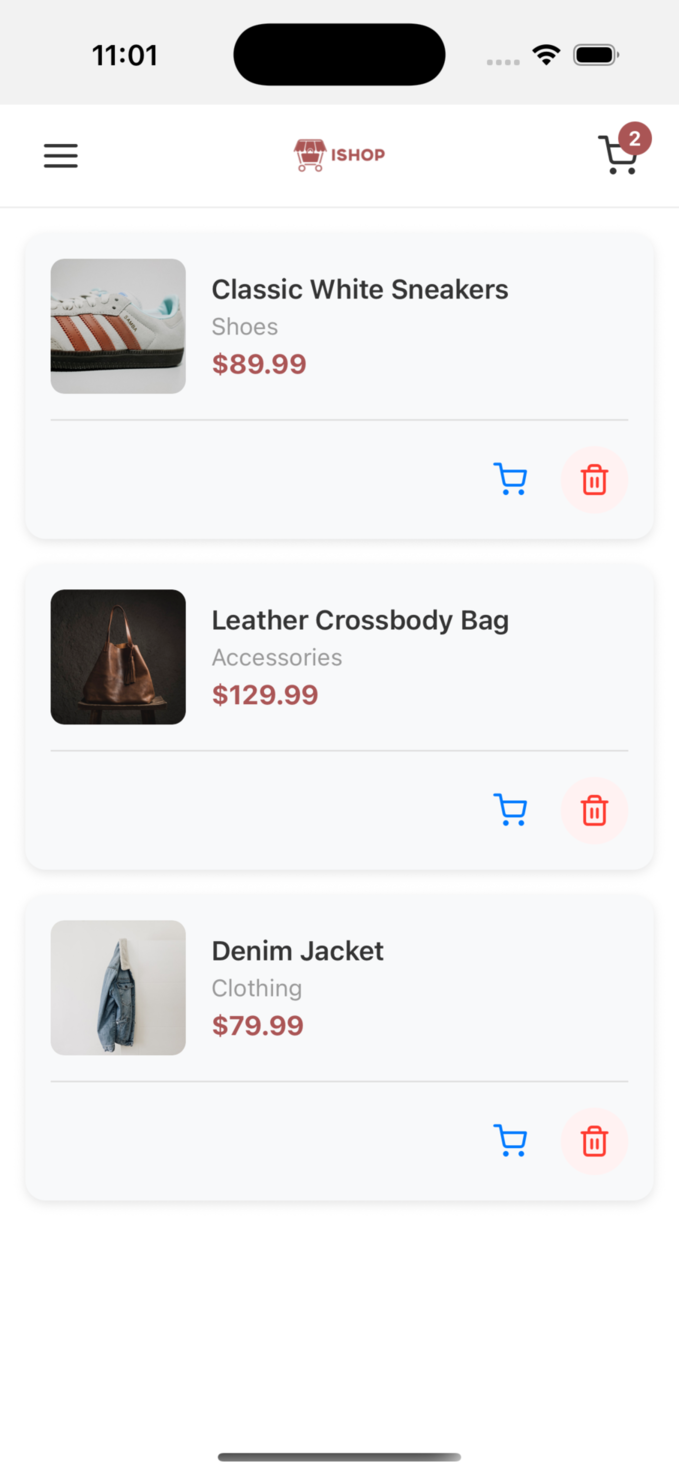 Ishop – 2 - in -1 React Native Ecommerce App Template | Expo & CLI UI Kit by M_Alaa