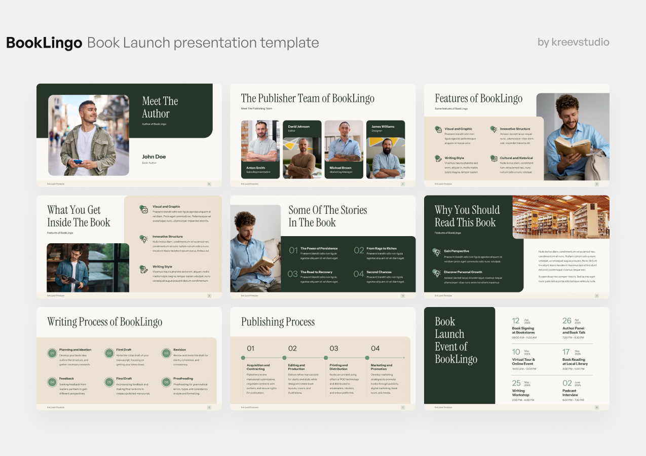 BookLingo - Book PowerPoint Presentation, Presentation Templates ...