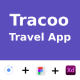 Travel Mobile App | UI Kit | Ionic | Figma + XD FREE | Tracoo by FlutterVision
