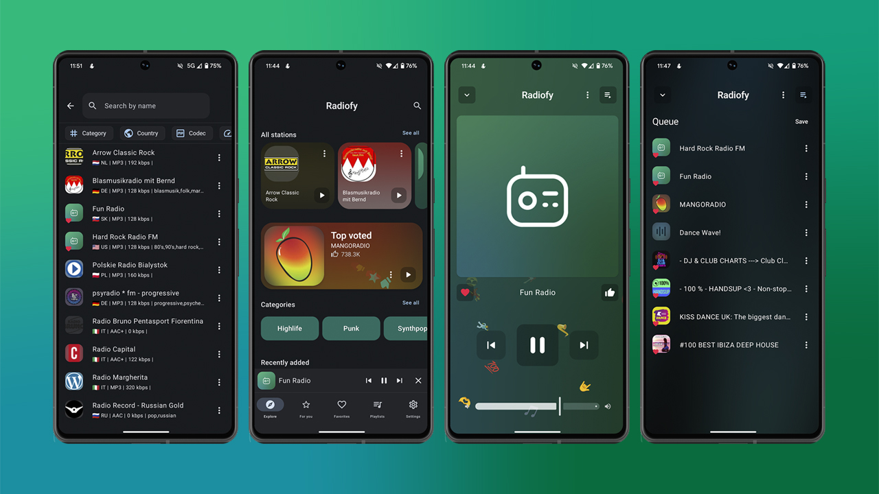 Radiofy - Online Radio Streaming App for Android | Kotlin & Jetpack Compose by iSomlea