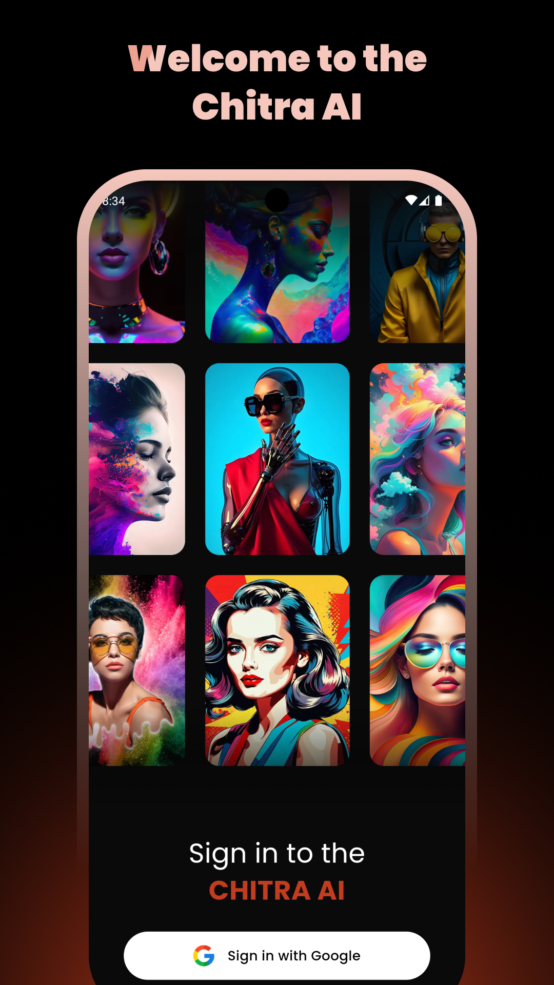 Chitra AI Image Generator + Full Flutter Android & iOS Application ...