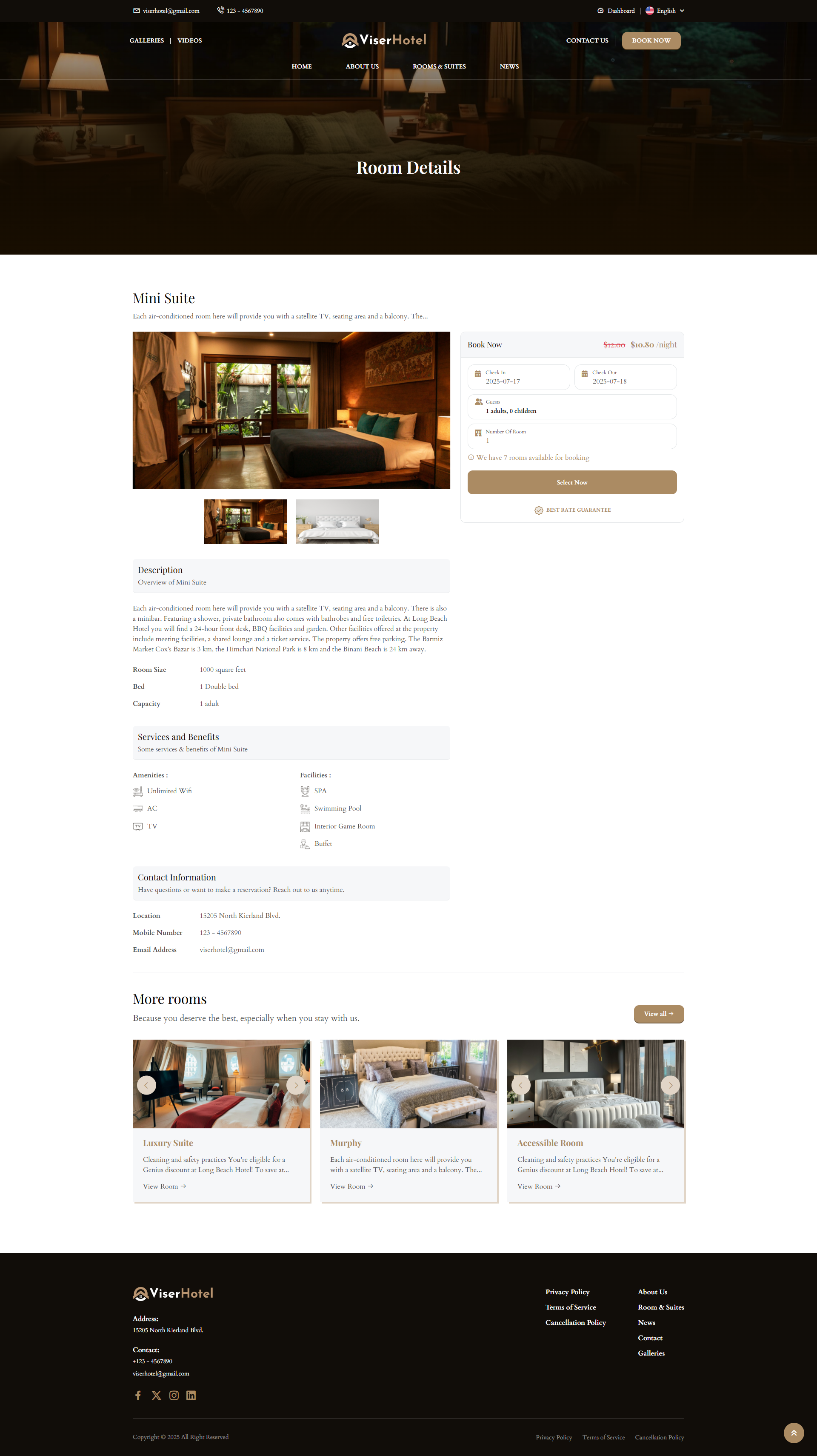 ViserHotel - Ultimate Hotel Booking Solution by ViserLab | CodeCanyon