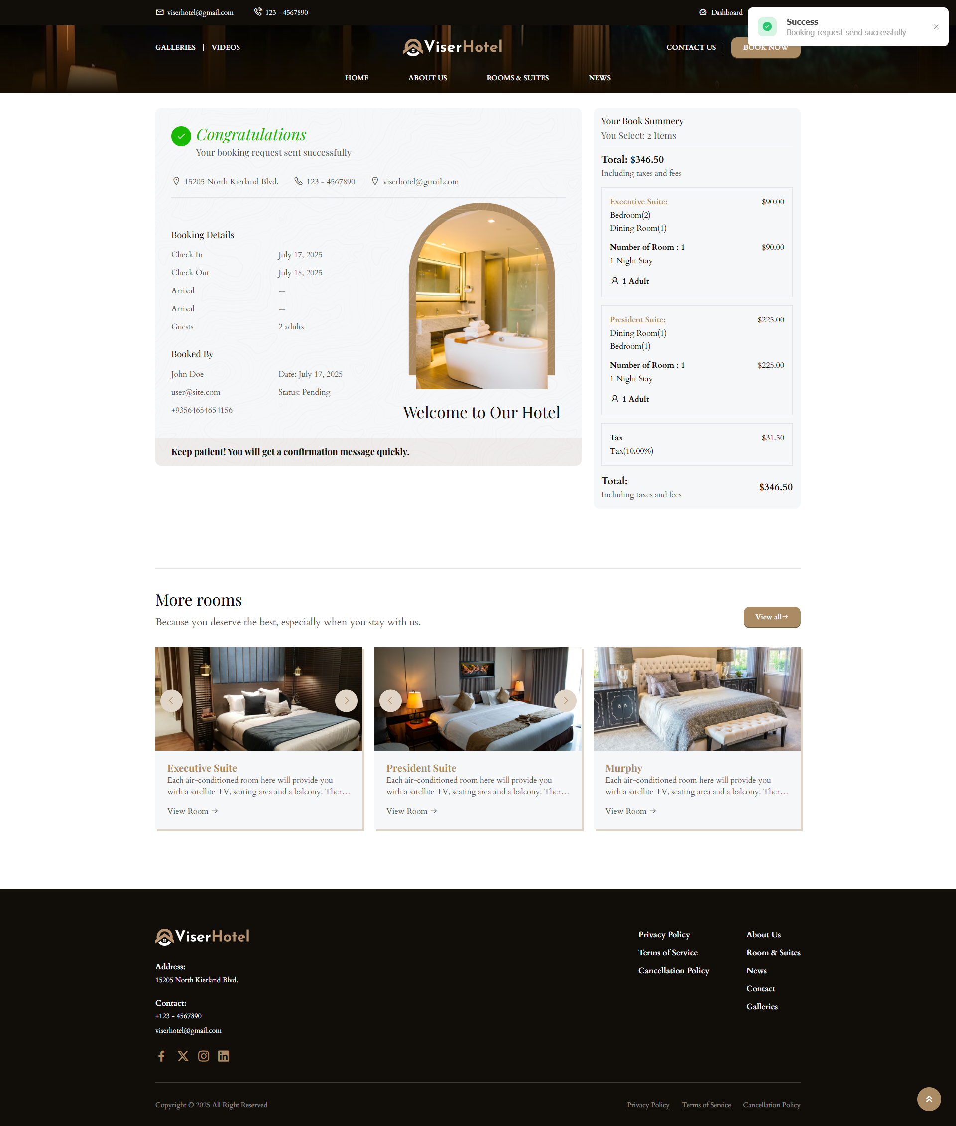 ViserHotel - Ultimate Hotel Booking Solution by ViserLab | CodeCanyon