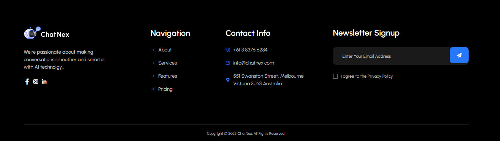 ChatNex - AI Chatbot Elementor Template Kit by designingmedia | ThemeForest
