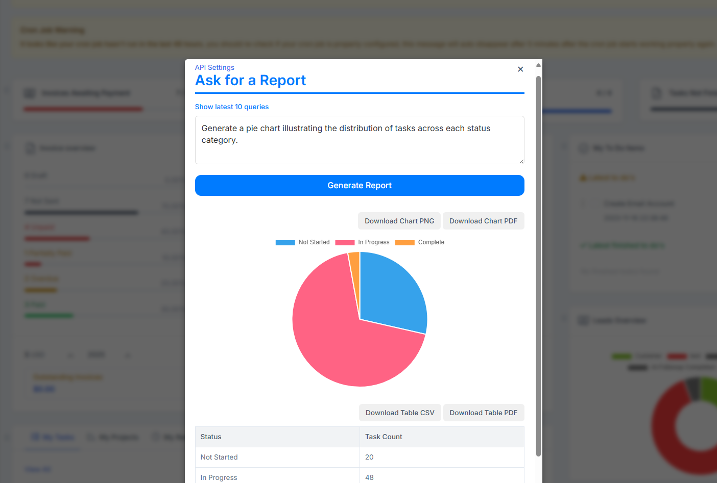 AI-Powered Natural-Language Reporting Module for Perfex CRM by ...