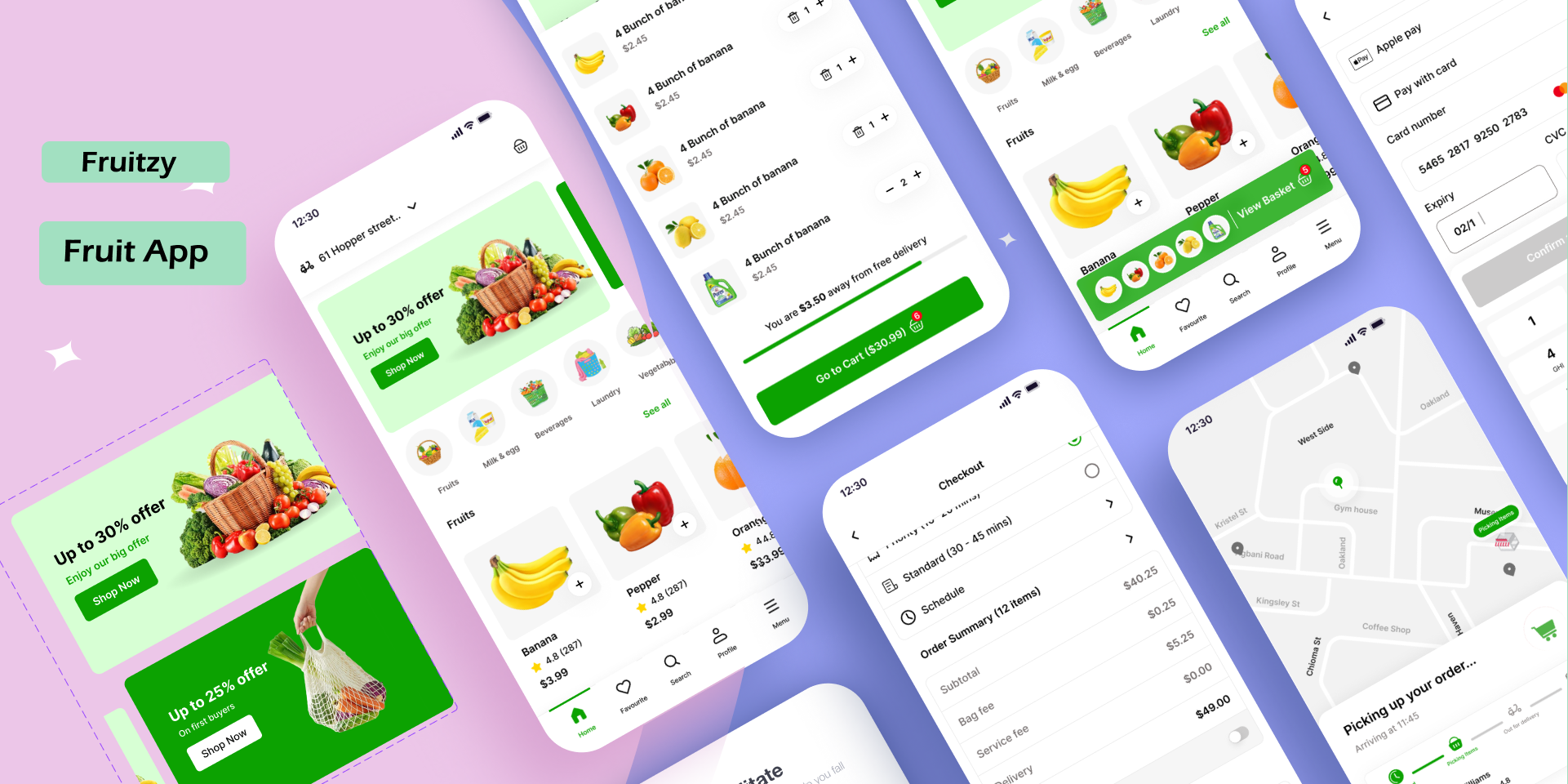 Fruitzy – WooCommerce Flutter App for Fruit & Grocery Delivery by ...