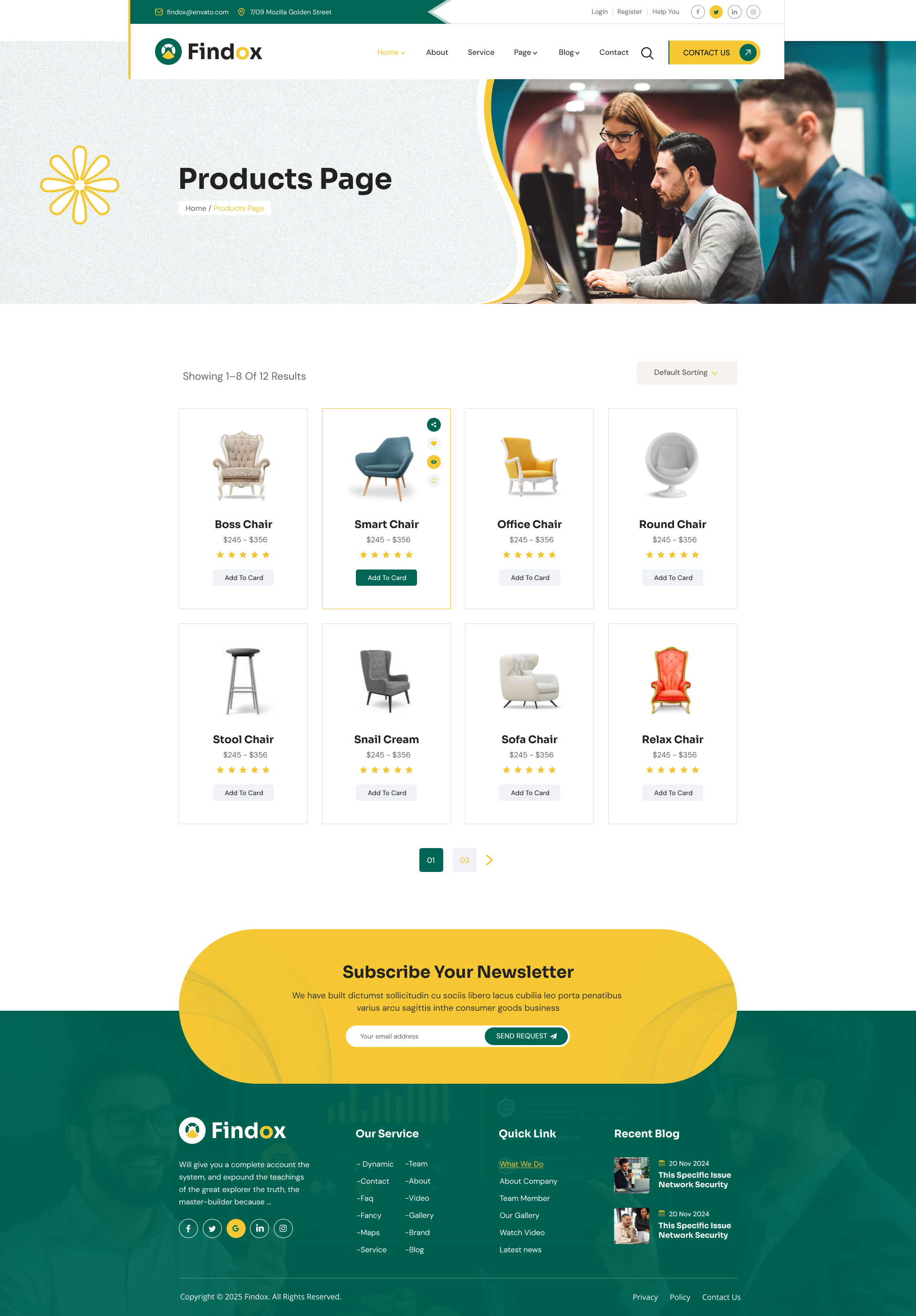 Findox - Finance & Business Figma Template by bracketweb | ThemeForest