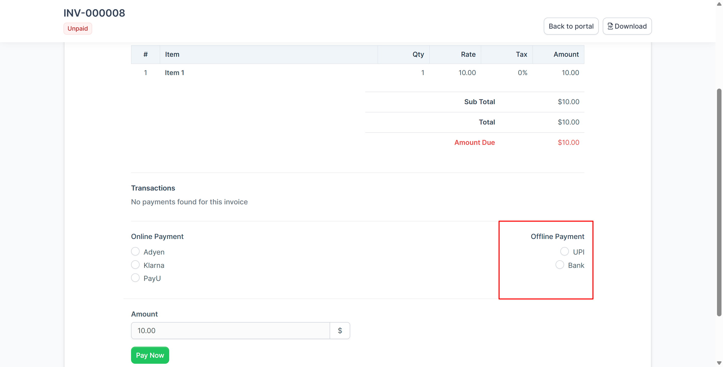 Custom & Offline Payment Gateway Module for Perfex CRM (Manual Gateway ...