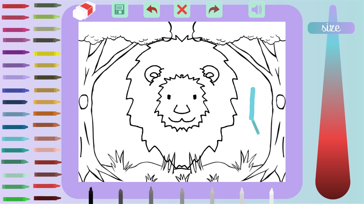 Coloring Book: Select Animals - HTML5 Game Template by TwistedByArt