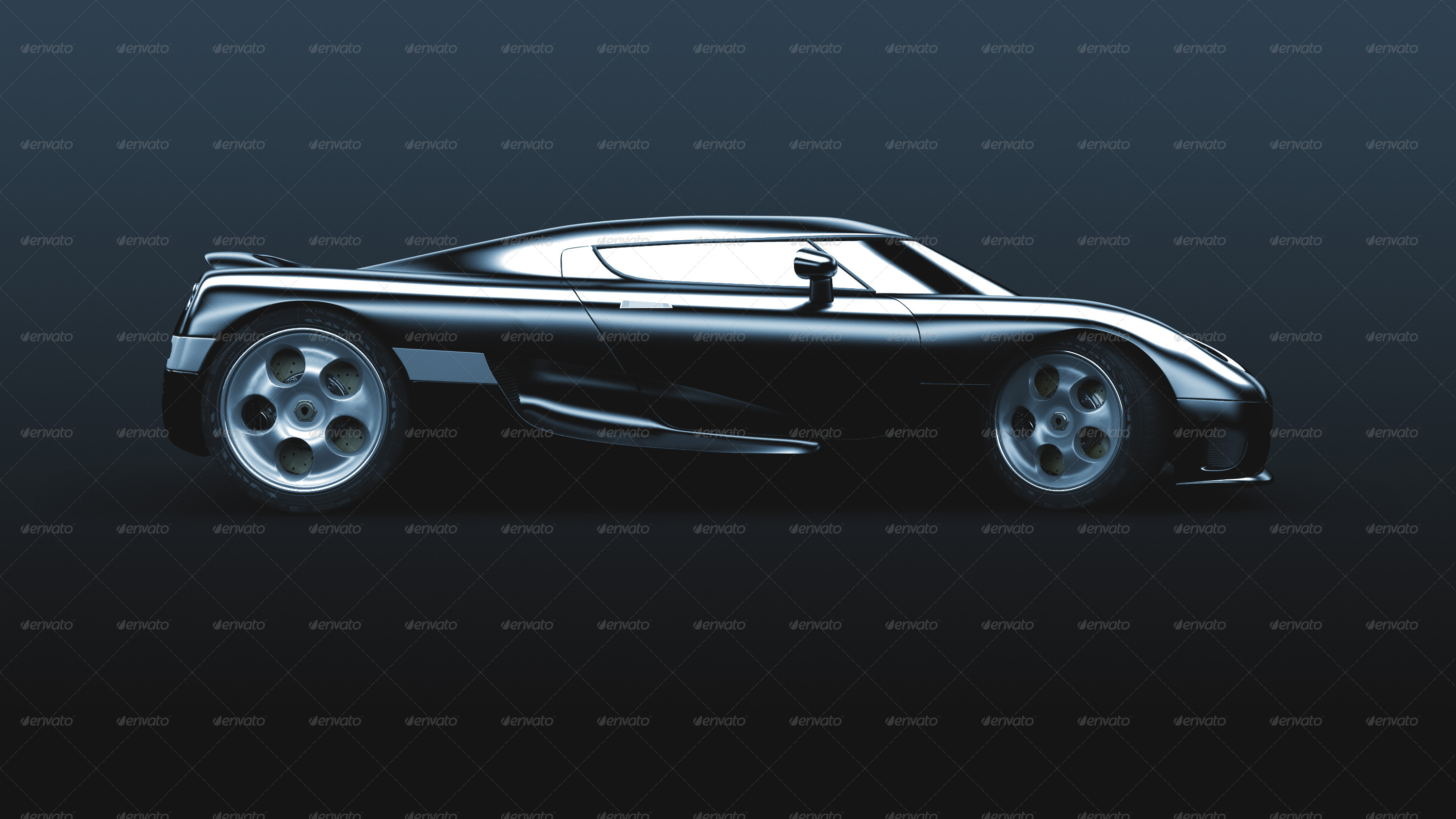 Sports Car, Graphics | GraphicRiver