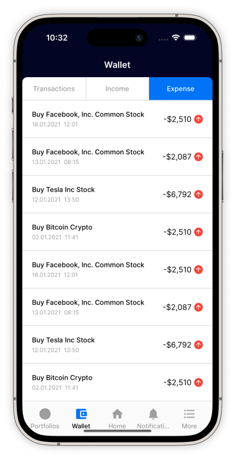 Crypto App Android + Crypto App iOS Template | Finance & Crypto App ...