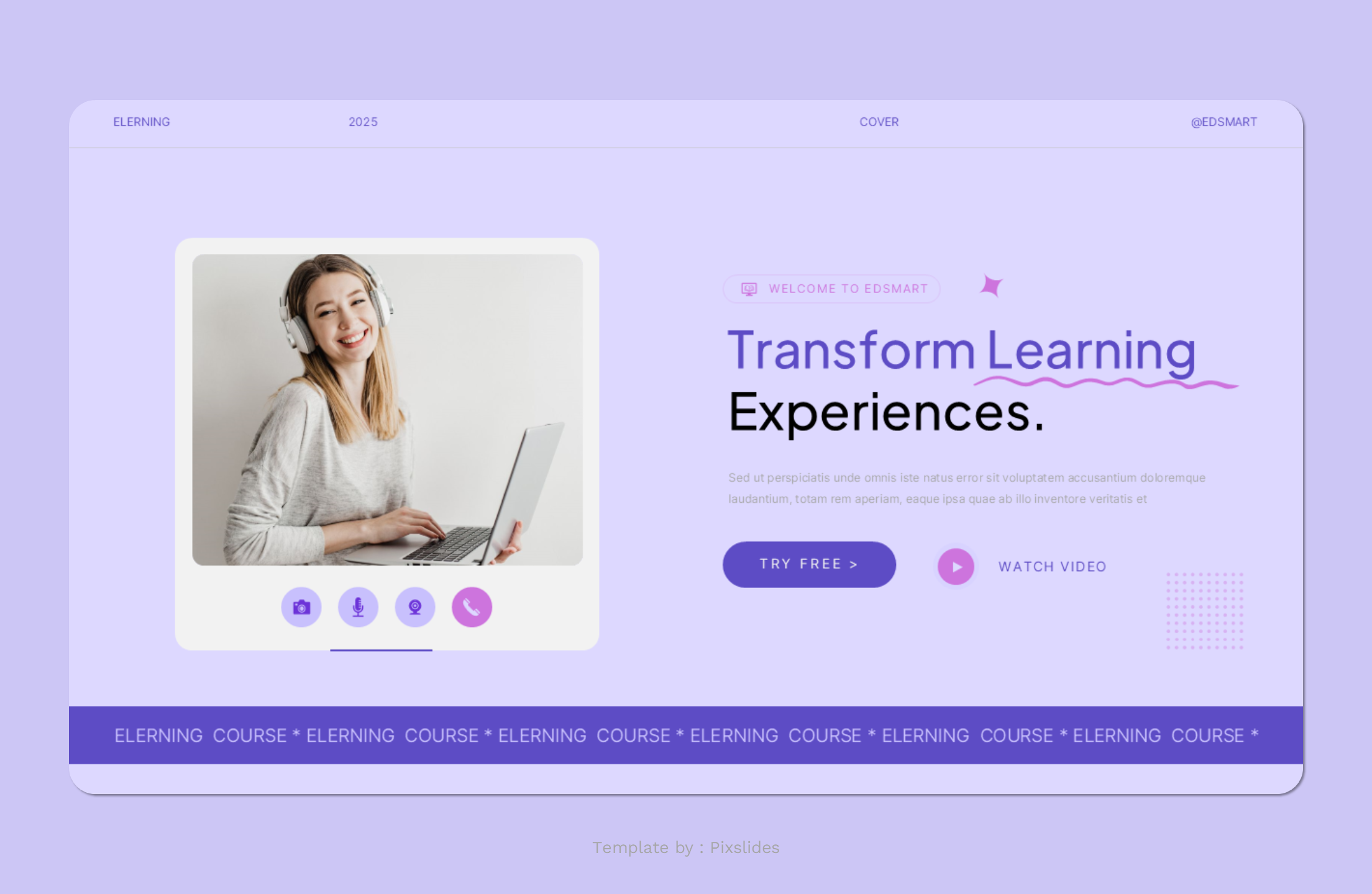 Edusmart - Elearning & Course Presentation Template, Presentation Templates