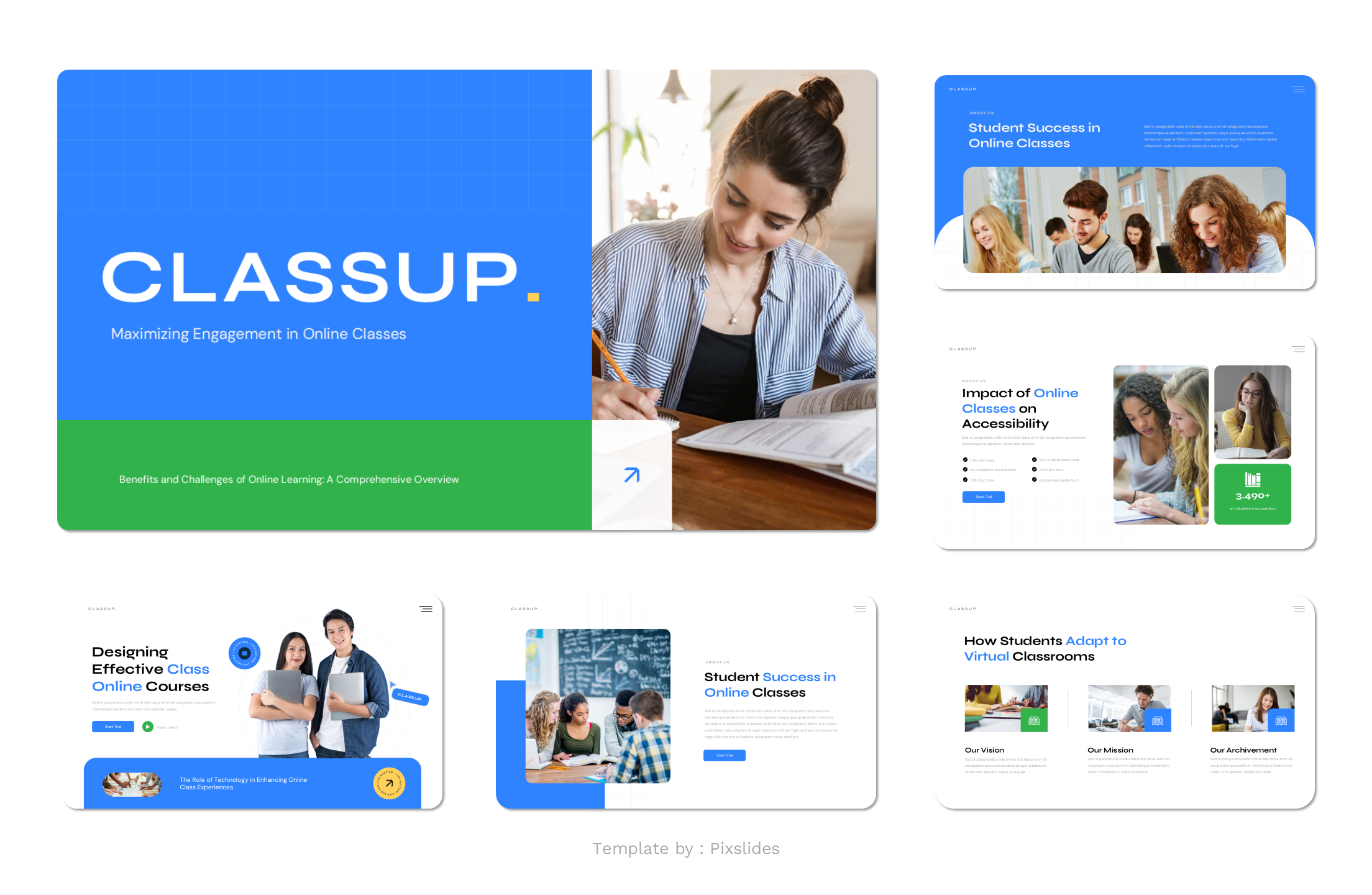 Classup - Online Class Education Keynote Presentation, Presentation ...