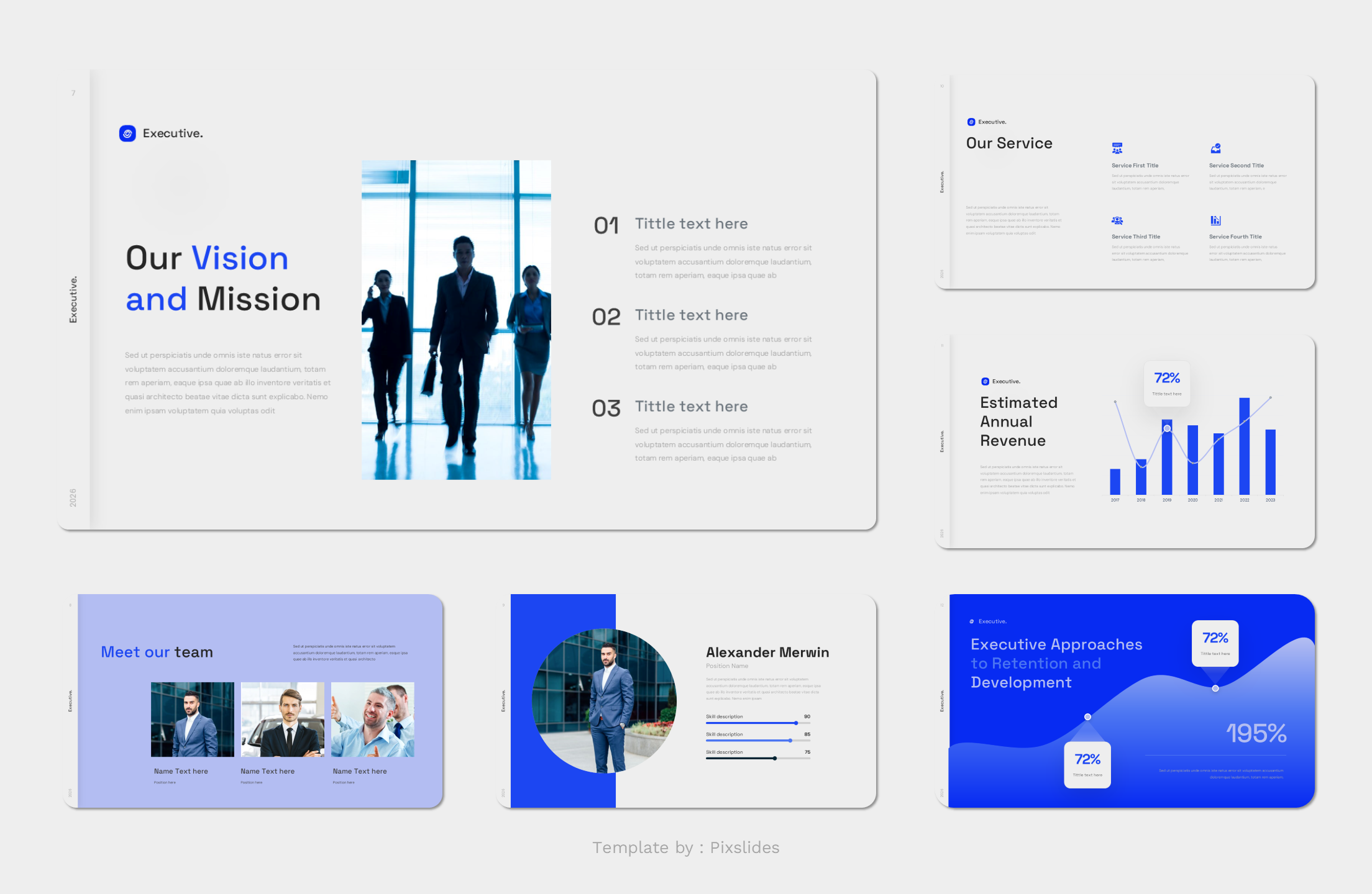 Executive - Business PowerPoint Presentation Template, Presentation ...