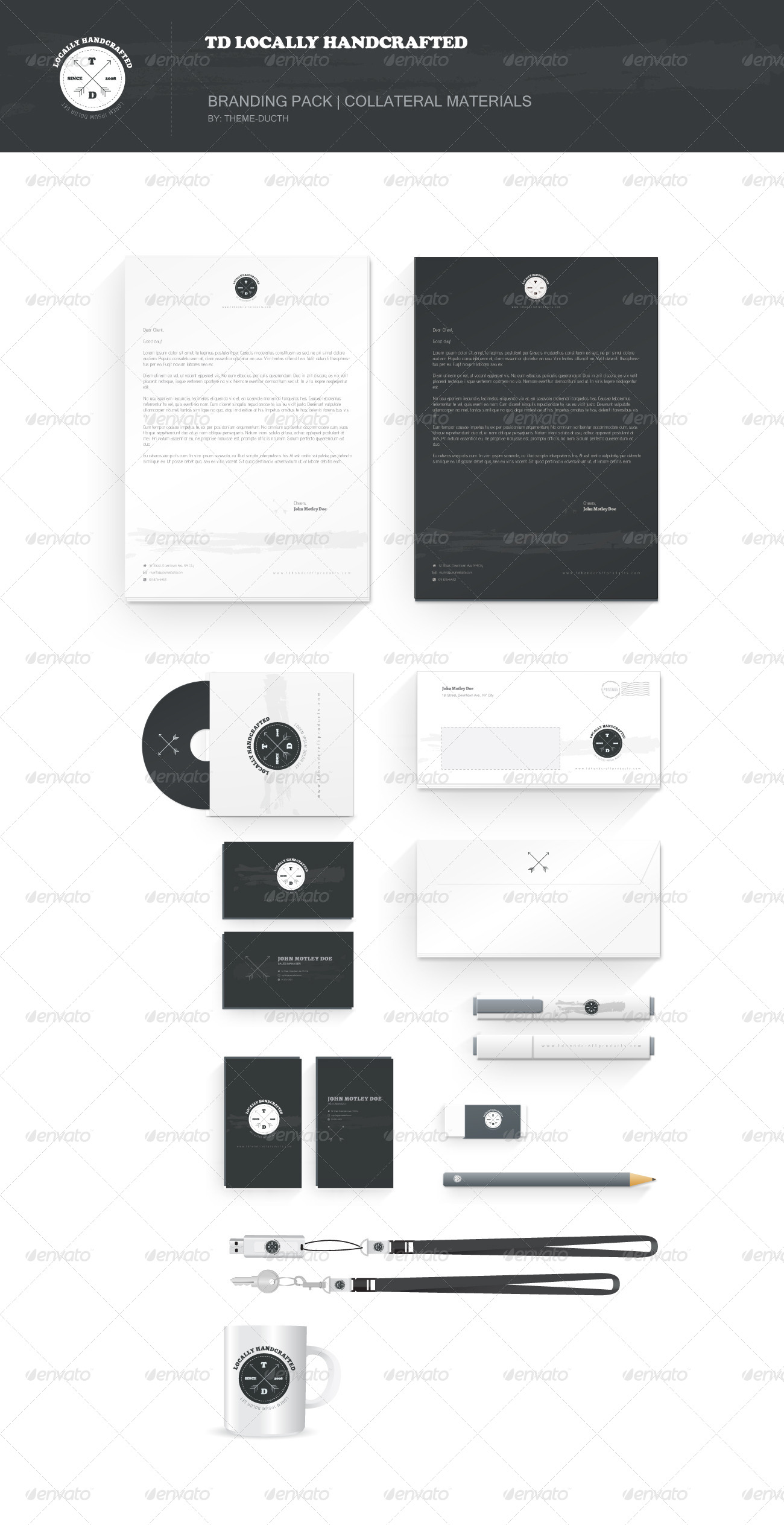 TD Branding Pack 01, Graphics | GraphicRiver