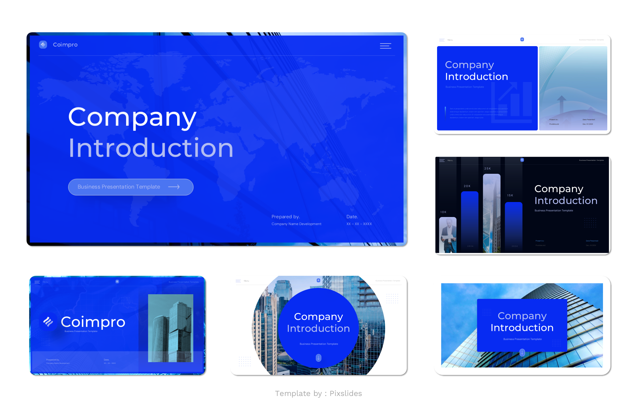 Company Introduction PowerPoint Presentation Template, Presentation ...