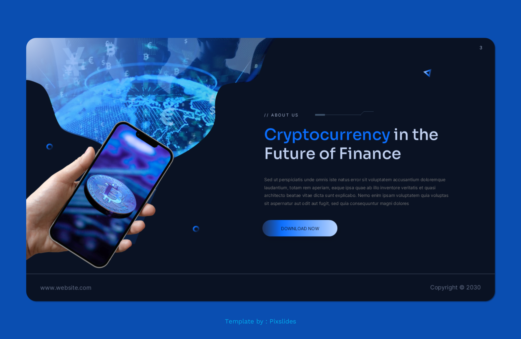 Cryptorix - Cryptocurrency & Bitcoin PowerPoint Presentation Template ...