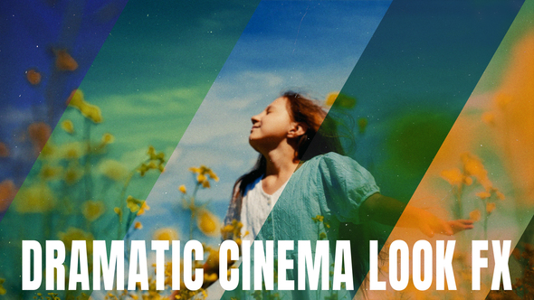 Dramatic Cinema Look Effects – Moody Color Grades & Film-Style Overlays ...