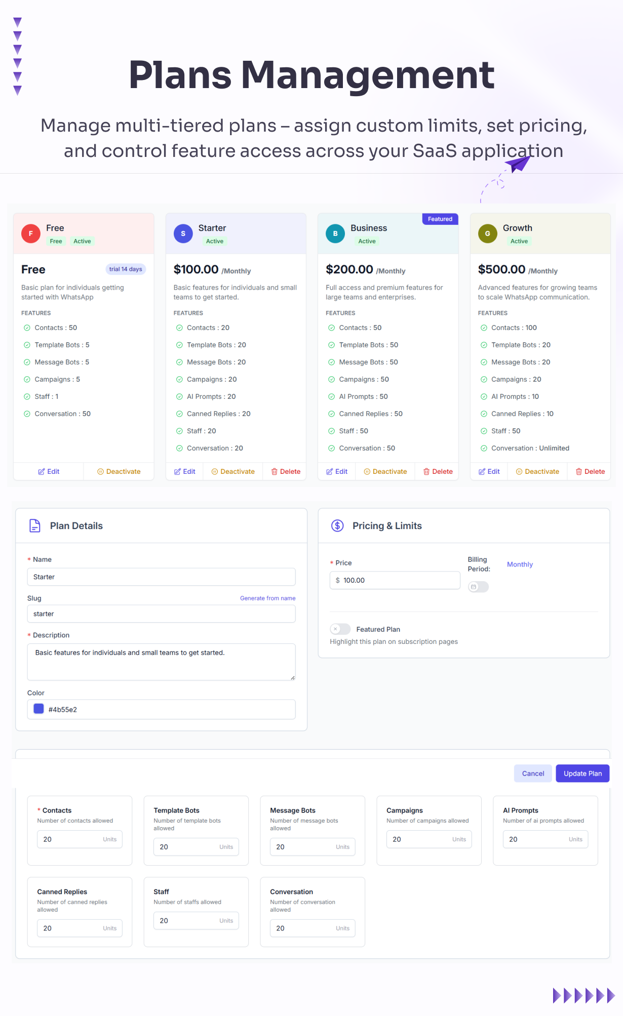 WhatsMarkSaaS - WhatsApp Marketing & Automation SaaS Platform with Bots ...