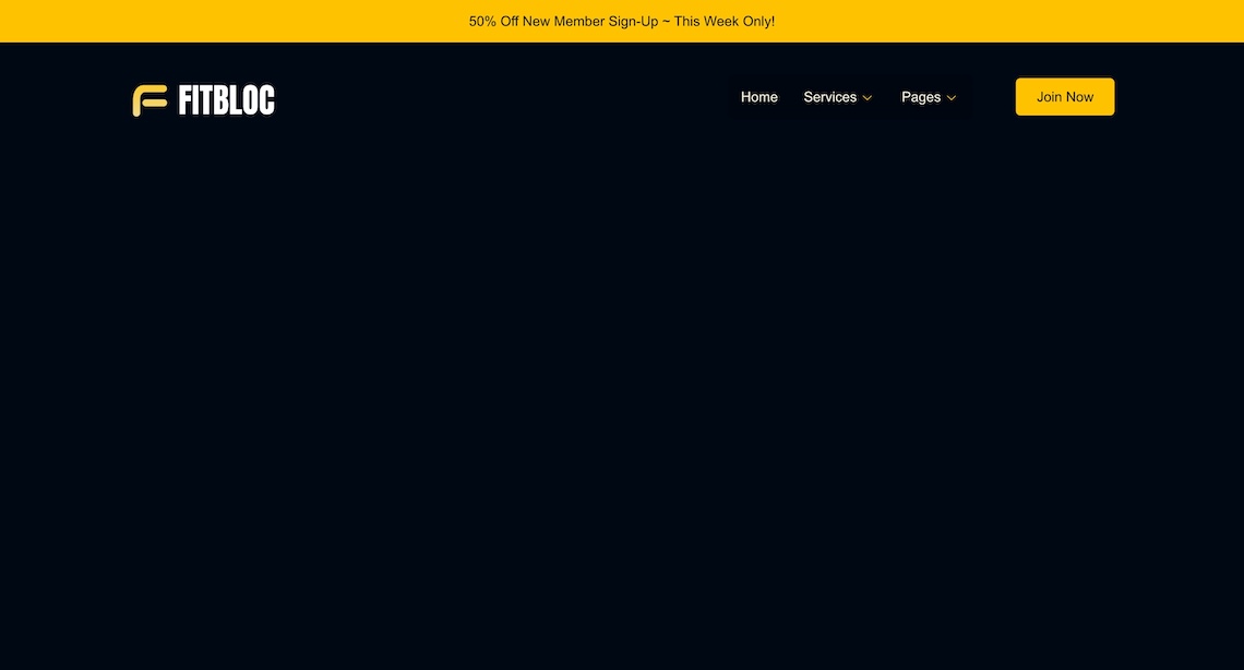 Fitbloc – Fitness & Wellness Elementor Template Kit by thanksfortoday